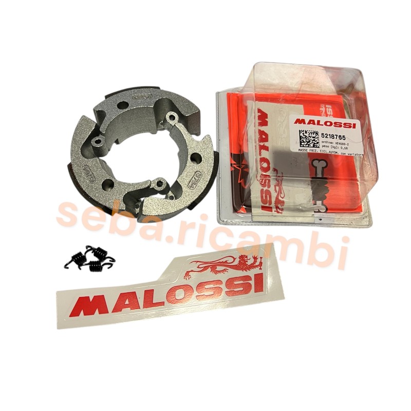 KIT 3 MASSETTE + MOLLE NERE MALOSSI 3 TIPO DIAMETRO 93 FRIZIONE ...